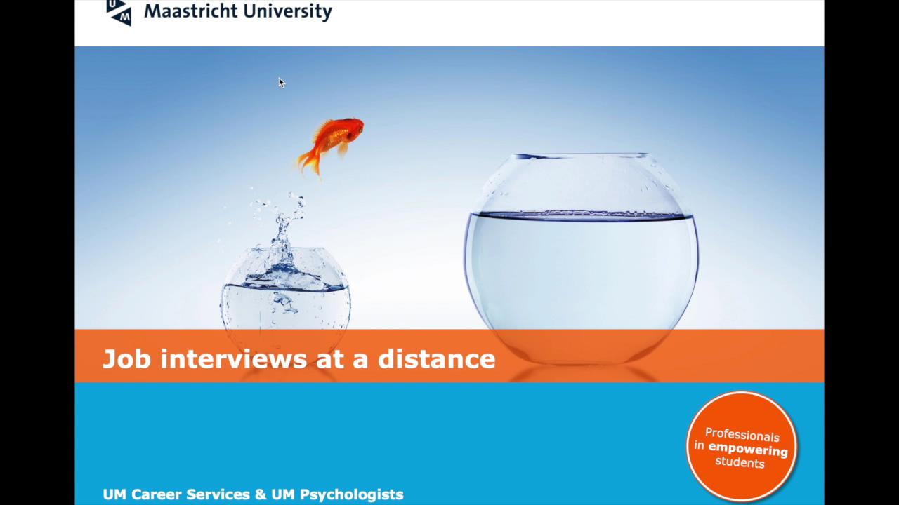 Job applications in the digital era - Job Interviews at a Distance
